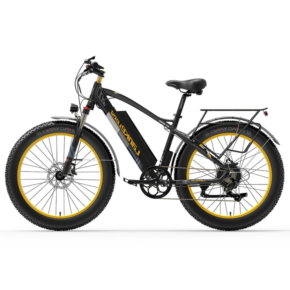 LANKELEISI XC4000 Electric Mountain Fat Tire Bike