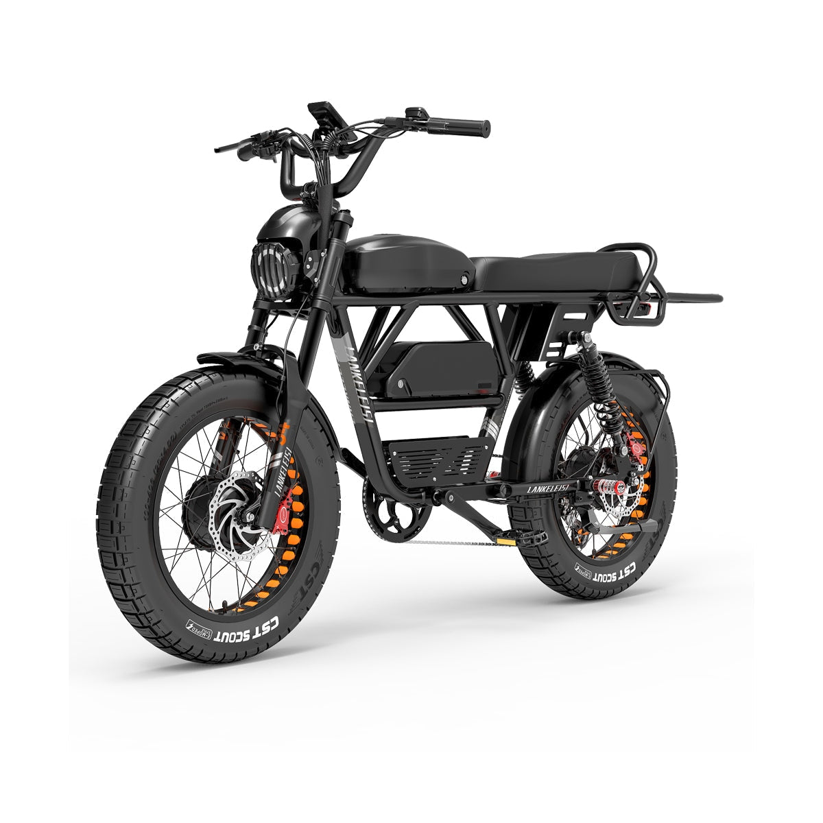 LANKELEISI X-Black Knight 2000W Dual Motor Maximum range 280KM